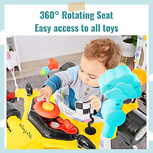 Dream On Me, Champ Activity Center & Jumper, Yellow