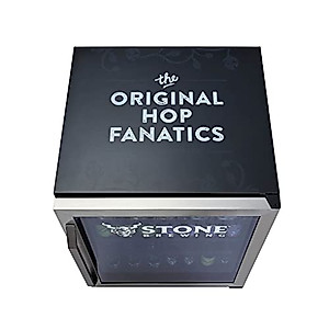 NewAir Stone Brewing 180 Can FlipShelf Beverage and Beer Refrigerator, 24” Built-In or Freestanding Wine Cooler with Reversible Shelves, Perfect for Bar, Gamer Room, or Office