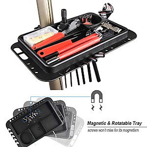 CXWXC Bicycle Repair Stand Height Adjustable + 23 Piece Bike Tool Kit Set