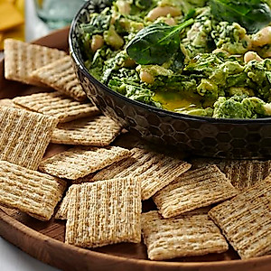 Triscuit Hint of Sea Salt Whole Grain Wheat Crackers, Vegan Crackers, 8.5 oz