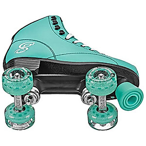 Candi GRL Sabina - Colorful Freestyle Roller Skates -Mint/Black Mint/Black Size 07
