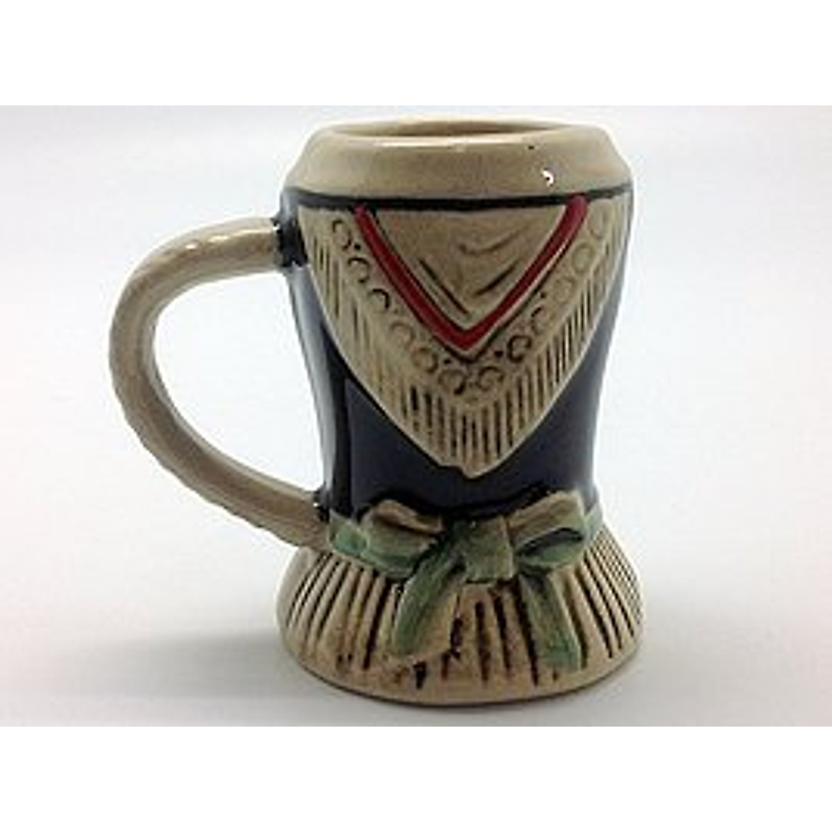 Oktoberfest Dirndl Ceramic Shot Glass-2.5"