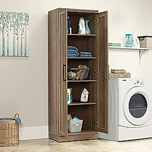 Sauder HomePlus Storage Cabinet, Salt Oak finish