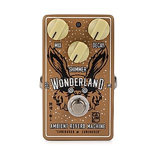 Caline CP-508 Wonderland Ambient Modulated Digital Reverb Guitar Effects Pedal Aluminum Alloy Casing