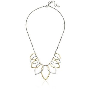 Lucky Brand Two-Tone Petal Statement Necklace