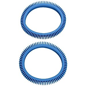 Poolvergnuegen 896584000-082 2-Pack Blue Standard Back Tire Replacement for Pool Cleaners