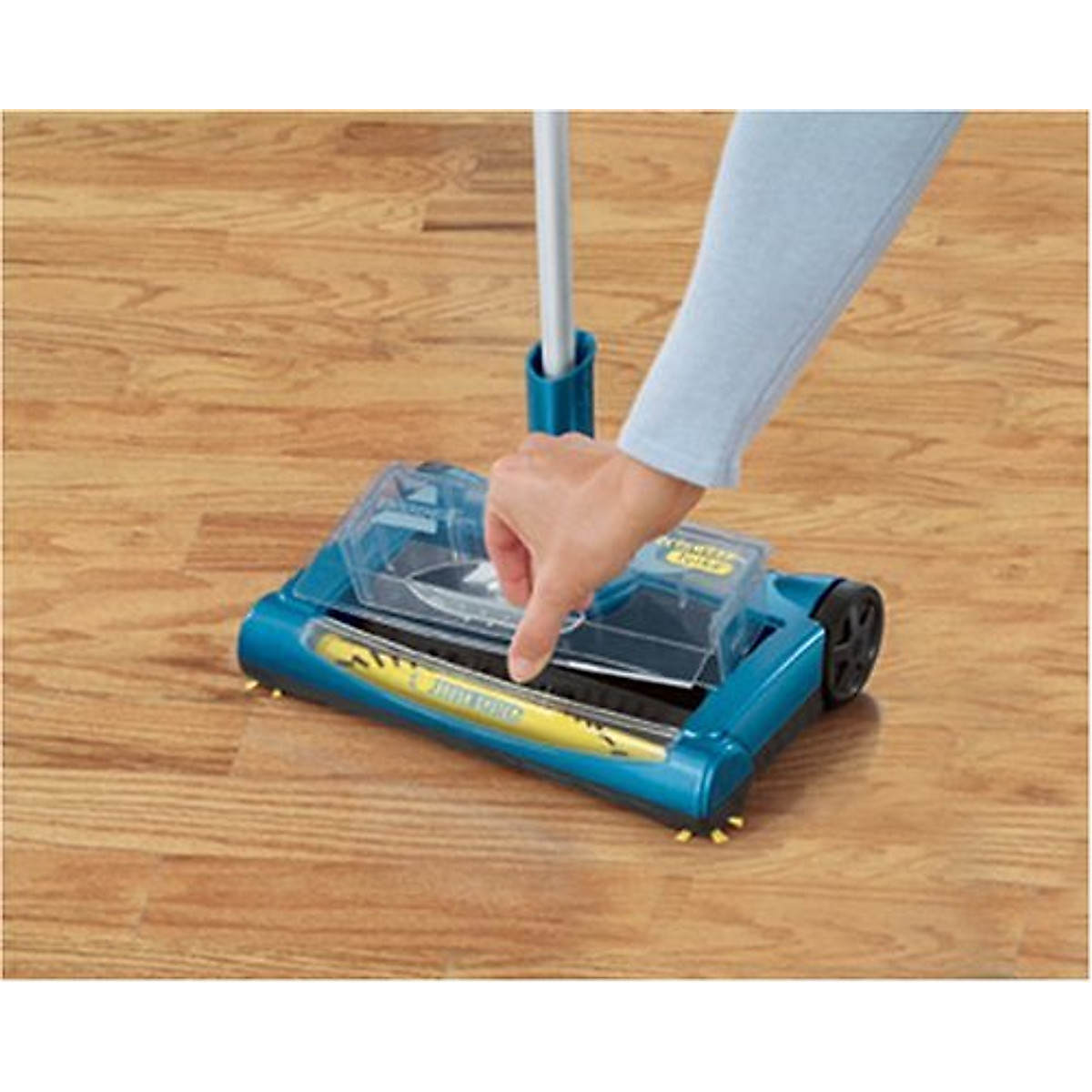 Bissell Perfect Sweep Turbo Powered Triple Brush Sweeper, 28801, Blue