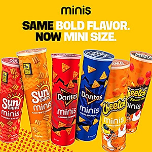 Cheetos Minis, Flamin' Hot Cheese Flavored Canisters, (6 Pack)
