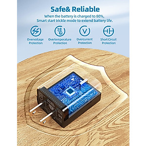 iPhone Super Fast Charger, 3 Pack 20W USB C Wall Charger with 3 Pack 6ft USB C to Lightning Quick Charging Cables, Compatible with iPhone 14/13/13Pro/12/12 Pro/Max/11/11Pro/XS/Max/XR/X/8/8Plus 1