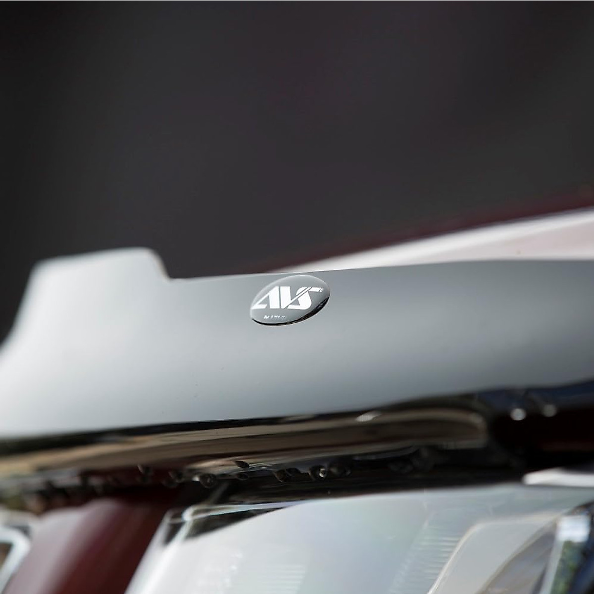 Auto Ventshade [AVS] Bugflector II / Hood Shield | High Profile, Dark Smoke | 24747 | Fits 2003 - 2008 Honda Element