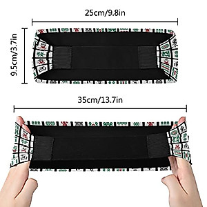Unisex Workout Headbands Funny-Mahjong-Hipster Elastic Yoga Sweatband Stretchy Sports Hairband
