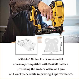 ZAITOE N569446 Replacement for DeWalt Nailer Tip (5 Pack) BCN680D1 DCN680B DCN680D1 DCN681B DCN681D1