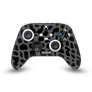 Head Case Designs Officially Licensed Juventus Football Club Animal Print Art Vinyl Sticker Gaming Skin Decal Cover Compatible with Xbox Series X/S Controller