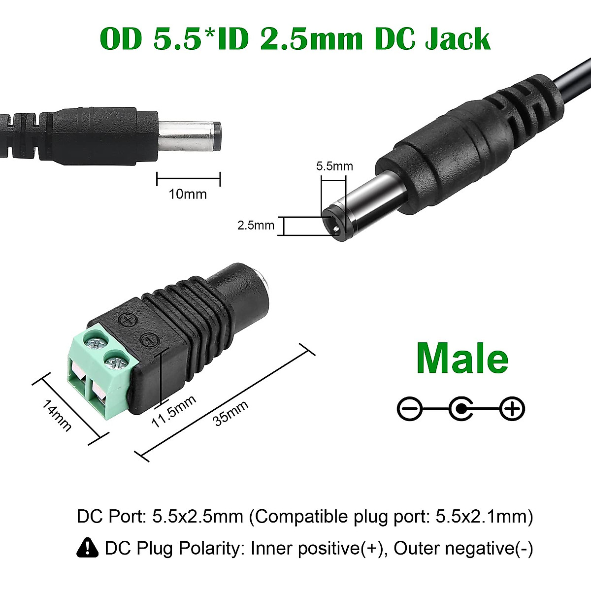 12V 4A Power Supply Adapter - LeTaoXing AC 100-240V 50/60Hz to DC 12V/4A 48W Charger 5.5mm x 2.5mm 12V4A for LED Strip Light LED Driver CCTV Security System