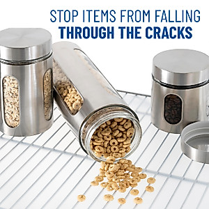 Closet Shelf Liner, Wire Shelf Liners for Closets and Pantry (Set of 4) 12 x 48 inch - Plastic Closet Liners - Made in USA