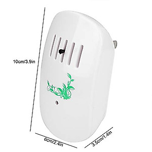 Portable Air Cleaner, Household Mini Air Purifier Freshener Cleaner, Toilet Deodorization - 90-240V US Plug