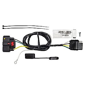 Hopkins Towing Solutions 11140735 Plug-In Simple Vehicle to Trailer Wiring Kit, Black