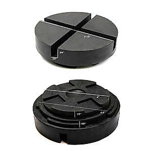 TMB Single Extra Large Universal Polyurethane Floor Jack Pad Adapter
