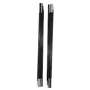 Tihebeyan Tent Pole, Fiberglass Adjustable Replacement Poles Rods Awning Frames Kit