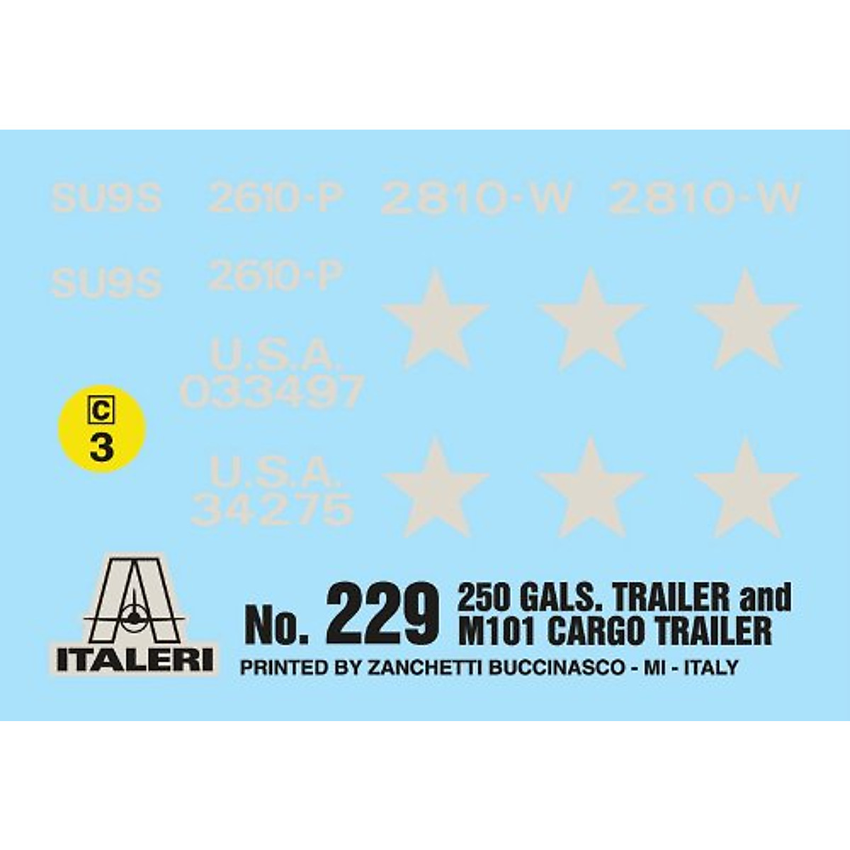 1/35 250 Gal S Tank Trailer & N101 Cargo Trailer