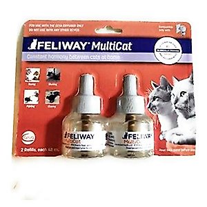 FELIWAY Multicat Diffuser Refill 2 Refills 48ml Each