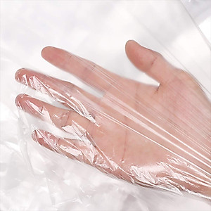 100 Pcs Disposable Bedspread Cover SPA Massage Treatment Table Sheets Transparent Beauty Bed Waterproof Film Couch