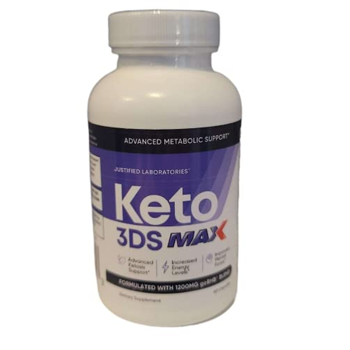 (3 Pack) Keto 3DS Max 1200MG Pills Includes Apple Cider Vinegar goBHB Strong Exogenous Ketones Advanced Ketogenic Supplement Ketosis Support for Men Women 180 Capsules