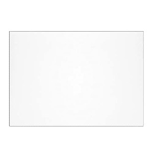 Reskid White Cardstock Thick Paper - 2 x 3.5" Blank Heavy Weight 110 lb Cover Card Stock - 100 Pack (2x3.5, inches)