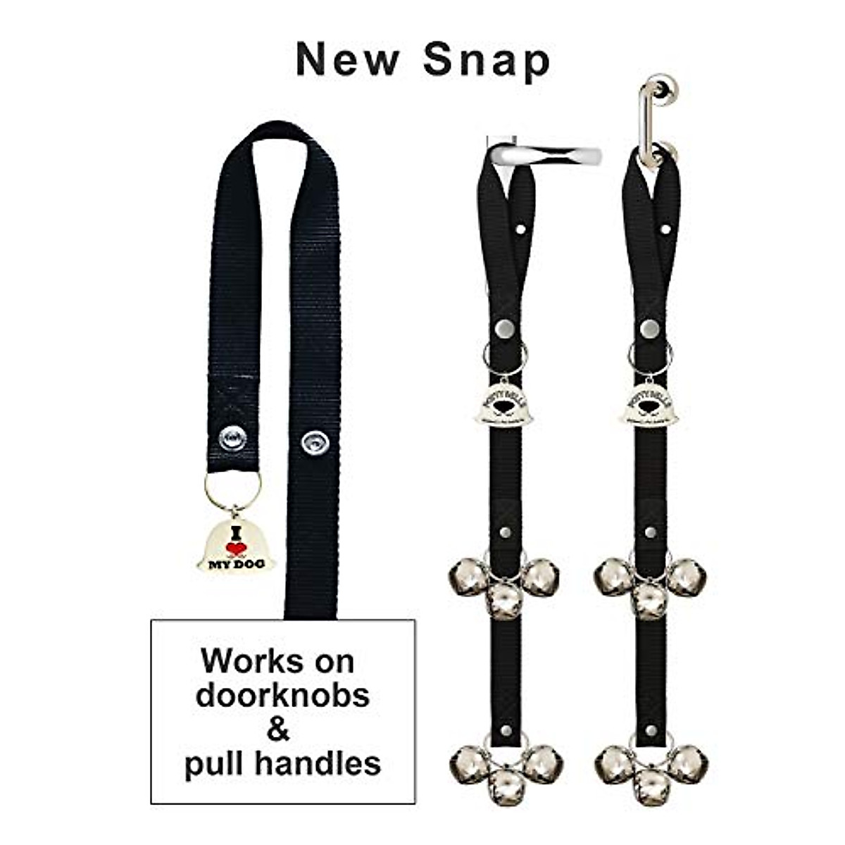 Caldwell's Pet Supply Co. Potty Bells Dog Bell Housetraining Dog Doorbells for Dog Potty Training Bell and Housebreaking Your Dog Loud Dog Door Bell for Potty Training Puppies and Dogs Dog Potty Bell