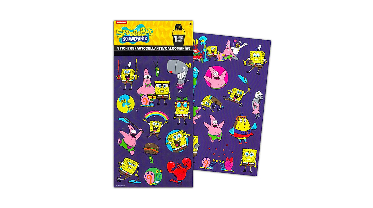 Spongebob Kids Reusable Cups 16Oz | Party Favor Bundle for Boys & Girls