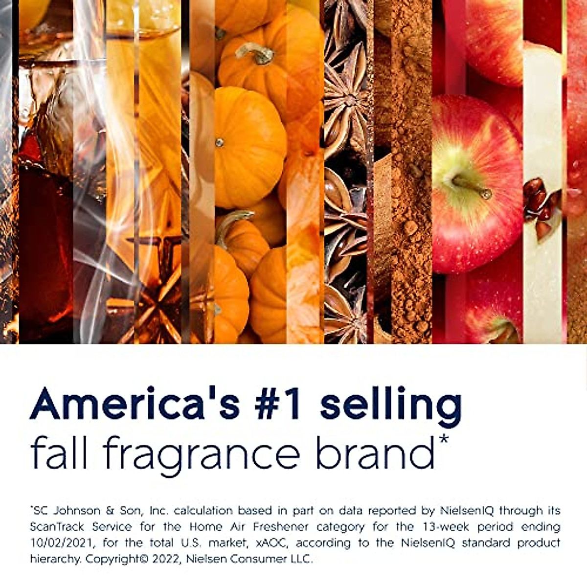 Glade Candle Jar, Air Freshener, Pumpkin Spice Things Up, 3.4 Oz