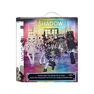 Rainbow High Nicole Steel Grayscale Fashion Doll with 2 Outfits and Accessories, Gift for Kids 6-12