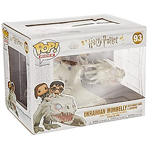 Funko Pop! Rides: Harry Potter - Gringotts Dragon with Harry, Ron, and Hermione, Vinyl Figure