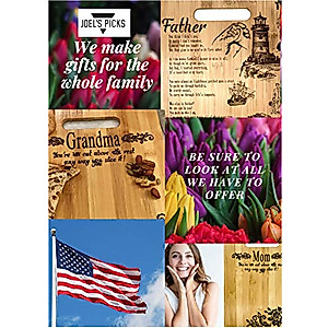 Boss Appreciation gift-Gift for leader, Manager-Engraved Bamboo Cutting board 9” x 12”