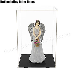 Odoria Clear Acrylic Assembly Required Display Box Case 17" High Figure Display Dustproof