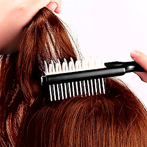 Hair Styling Brush Combs for Hair - Instant Hair Volumizer Tool Hair Comb Set Hair Style Curl Comb Hair Brushes for Women - Styling Comb for Men Portable Hair Brush Double Sided Pick Combs for Women