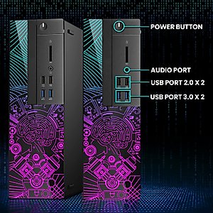 Lumos 8 Gaming Desktop PC, Intel Core i5 8th Gen, 16GB RAM, 2TB HDD, GT 1030 2GB DDR5 Graphics Card, 22 Inch 75hz Monitor, PCI-E Bluetooth | Wi-Fi, RGB Kit, Win 11 Home (Renewed)