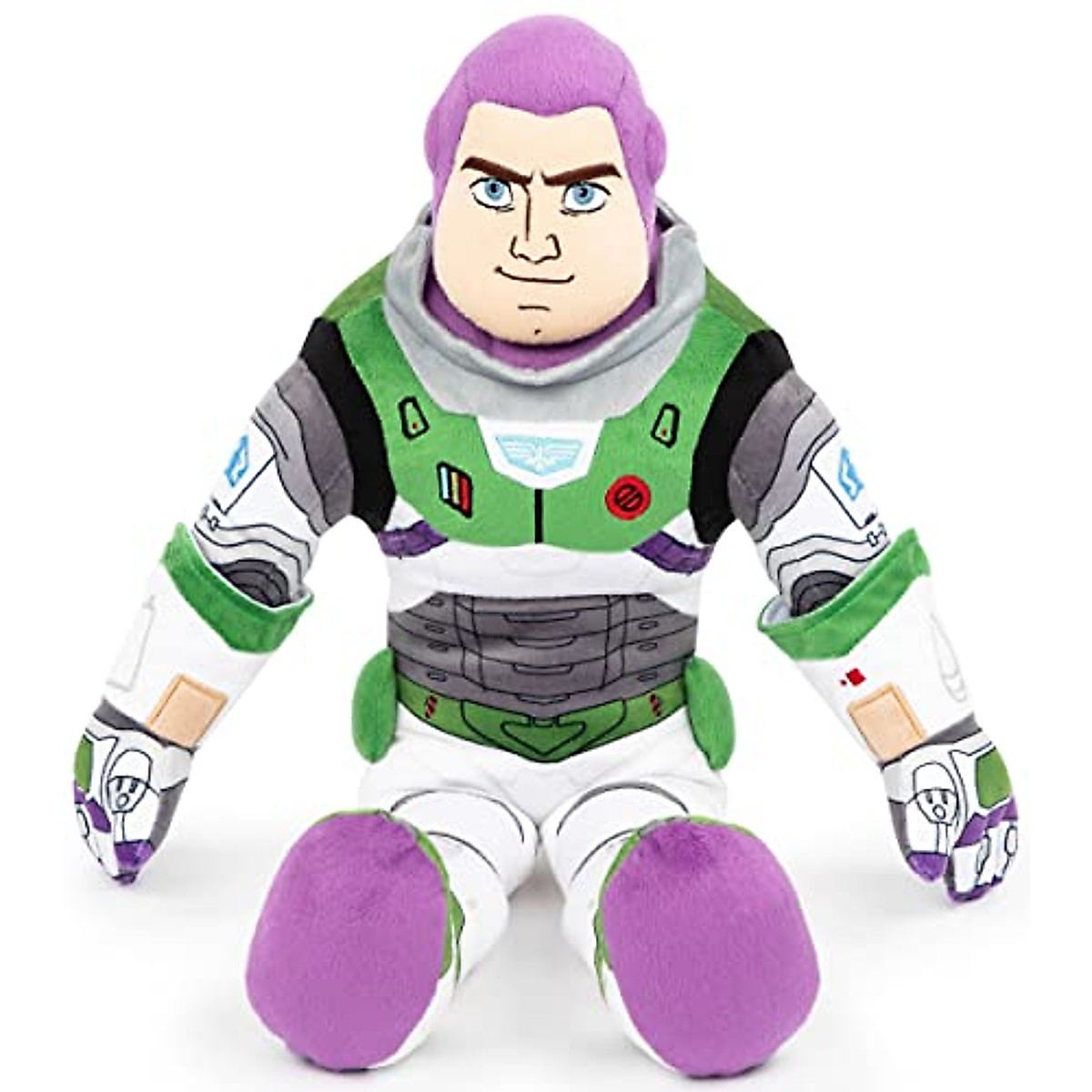 Jay Franco Disney Pixar Lightyear Buzz Lightyear Stuffed Pillow Buddy - Super Soft Polyester Microfiber, 22 inch (Official Disney Pixar Lightyear Product)