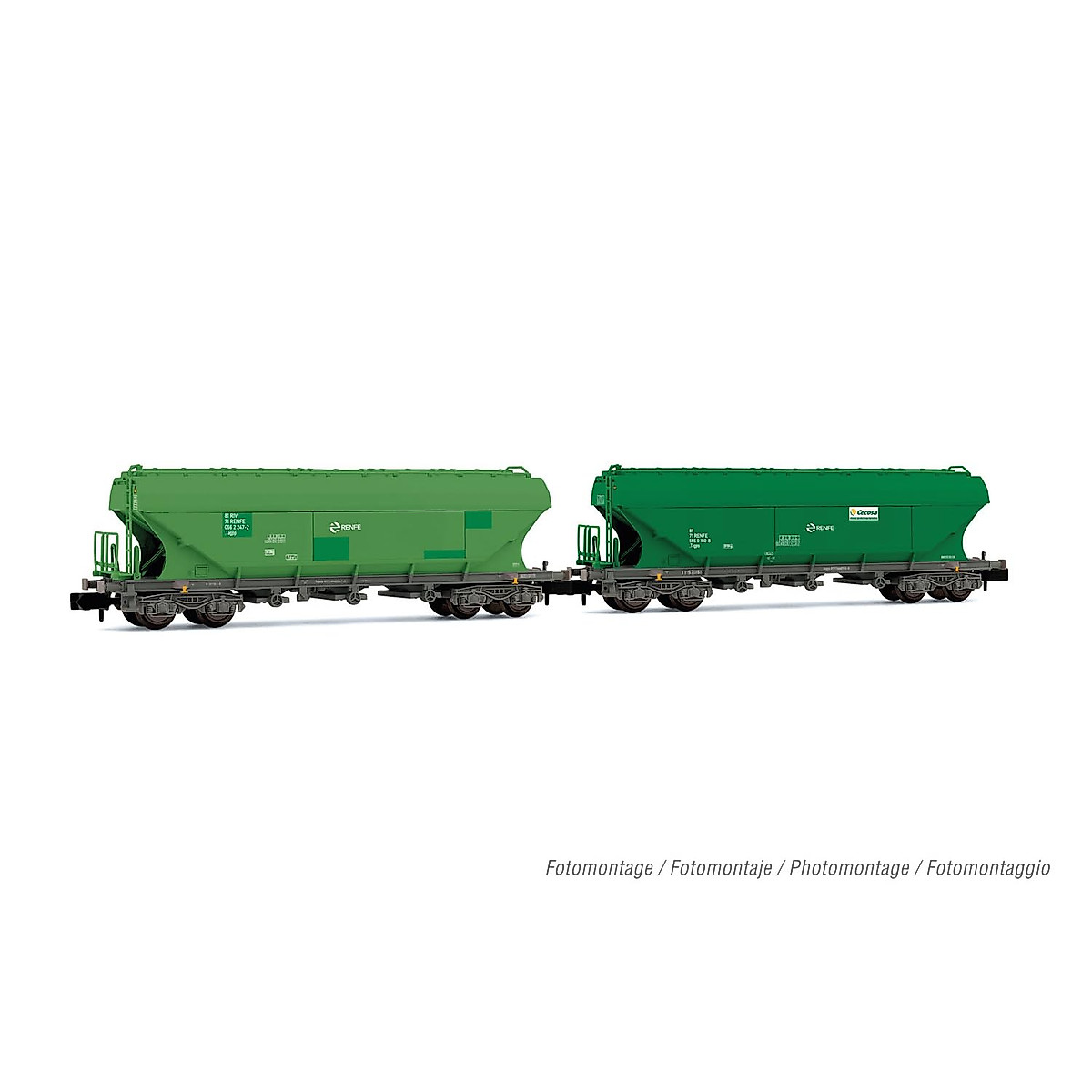 ARNOLD HN6624 Hornby Hobbies Freight Rolling Stock-Wagons, Various, 1:160 Scale N Gauge
