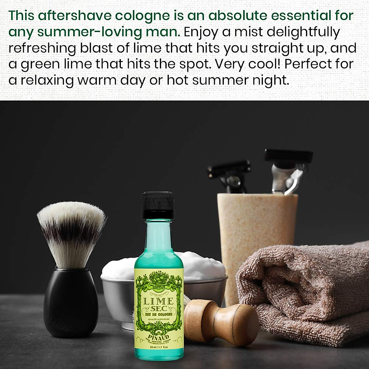 Clubman Lime Sec After Shave Lotion 1.7 fl. Oz x 2 packs