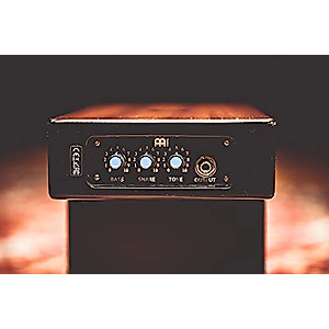 Meinl Pickup Slaptop Cajon Box Drum with Internal Snares and Forward Projecting Sound Ports - NOT MADE IN CHINA - Mahogany Playing Surface, 2-YEAR WARRANTY (PTOPCAJ4MH-M)