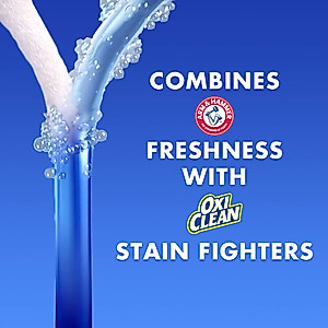 Arm & Hammer Liquid Laundry Detergent Plus OxiClean, Fresh Scent, 70 loads