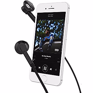 3 Pack Boost+ Headphones Earphones Earbuds 3.5mm Wired Headphones | Stereo Sound Noise Isolating Earphones with Built-in Microphone Inline Volume Control - Black