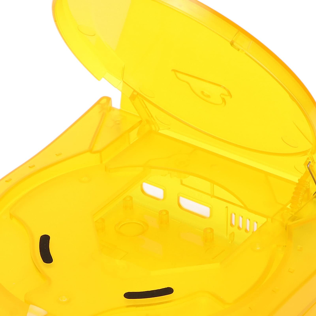 Translucent Plastic case, Yellow Shock Absorbing Plastic Shell for SEGA Dreamcast DC