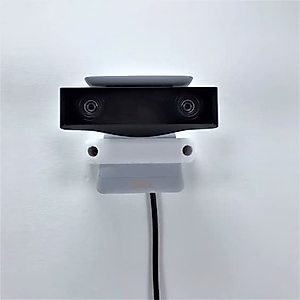 3D Cabin Wall Bracket HD Camera Wall Mount Holder Compatible with The PS5 PlayStation 5 White