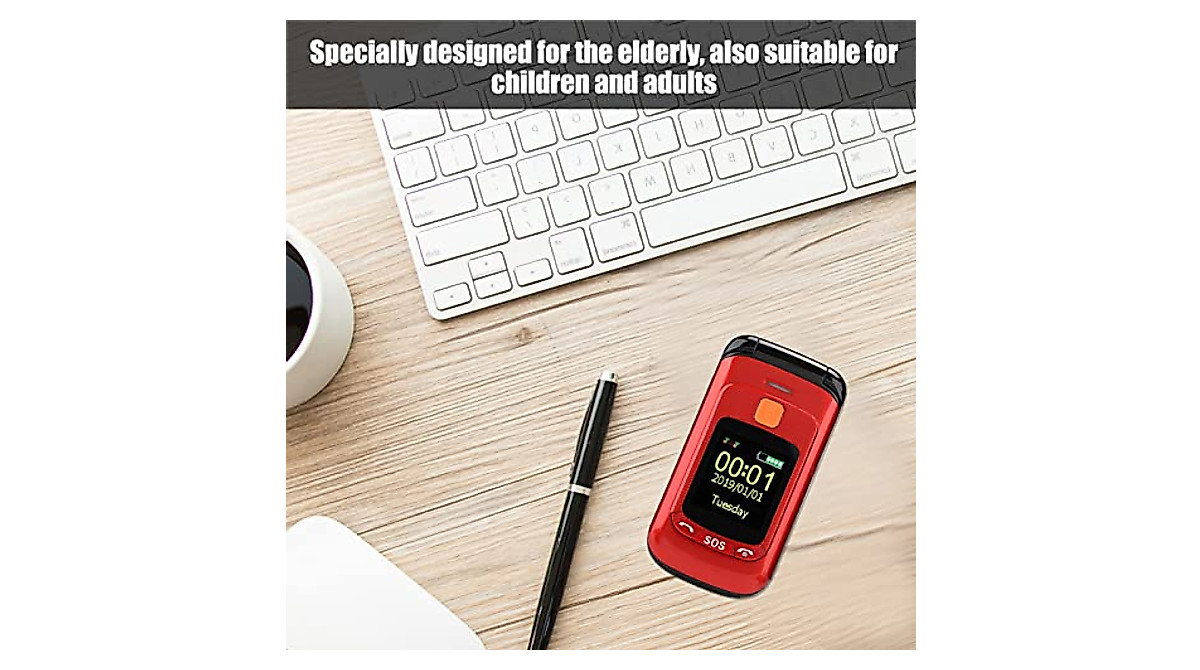 Zopsc F899 Flip Mobile Phones Unlocked Dual SIM Dual Standby Mobile ...