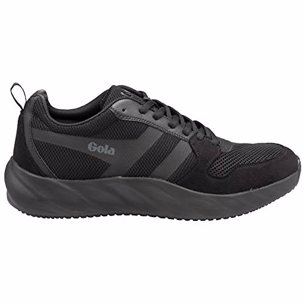 Gola Women's Lansen Road Running Shoe, Black Uni, 8