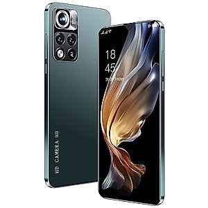 4G Smartphone Unlocked, Note 11 PRO+ 7.5 in, High Definition Screen, 2GB/16GB Cell Phones Unlocked New, Android 10 6800mAh Dual SIM Dual Standby Gaming Smartphone, Senior Cell Phone-(Midnight Color)