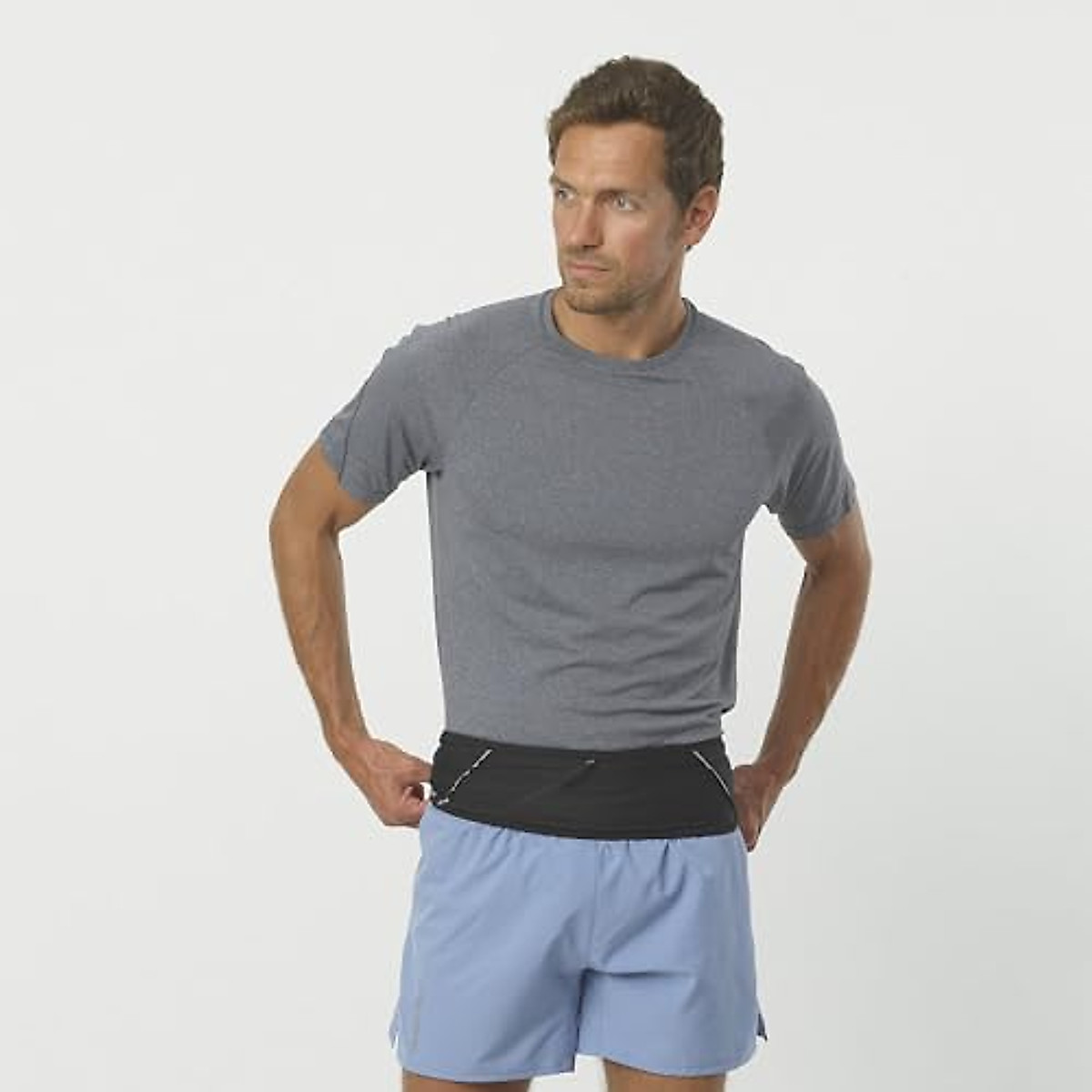 Salomon PULSE BELT Running Waist Pack , BLACK, XS