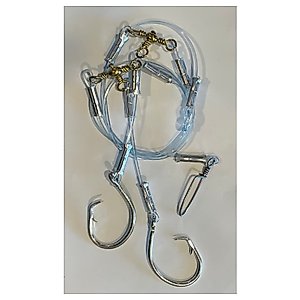 Bait Rig Nakd, NO Skirt (13/0 2X Circle)
